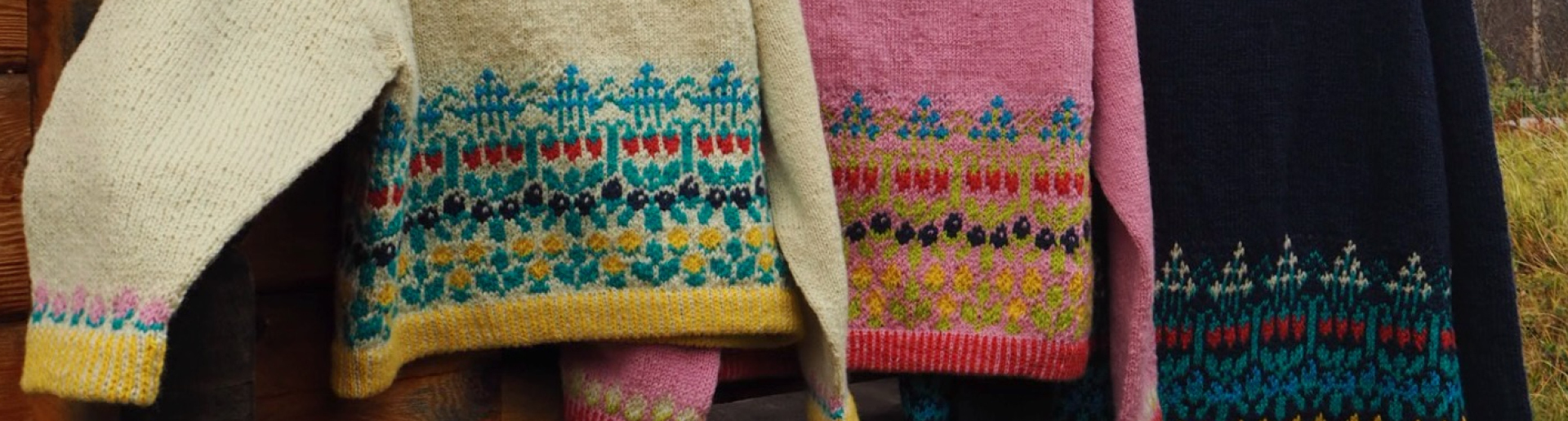 Friluftslivets år 2025-genseren - strikkeoppskrift - KFUK-KFUM-speiderne